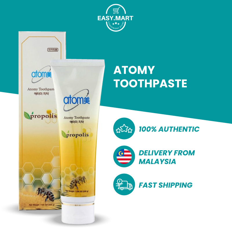 READY STOCK Atomy Toothpaste 1 tube*200g 艾多美 牙膏 1管*200克 Oral Care Ubat ...