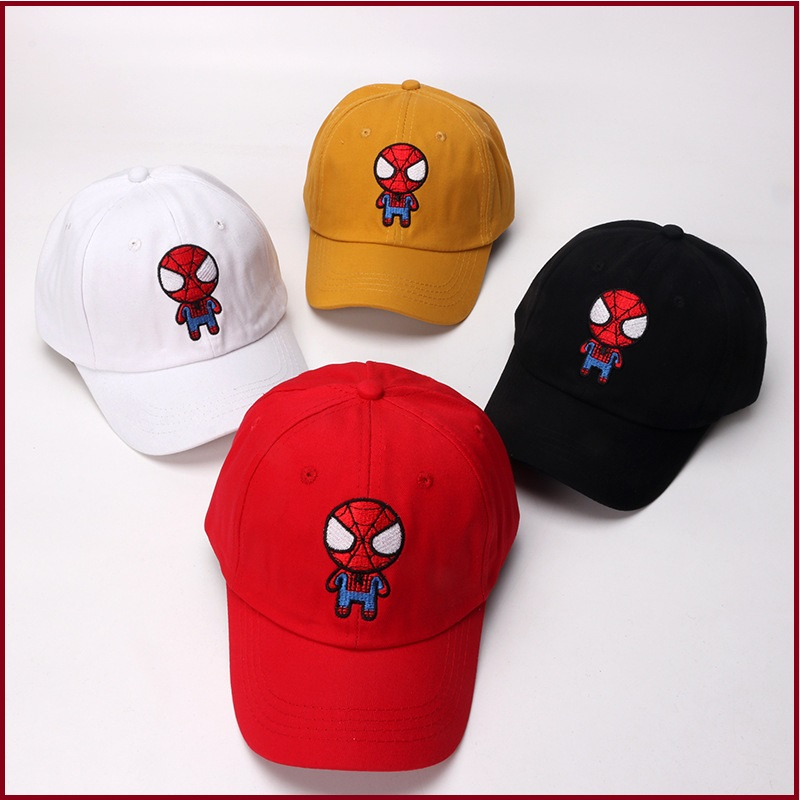 Selangor Spring and Summer Boys Spiderman Bucket Cap Children Sun Visor ...