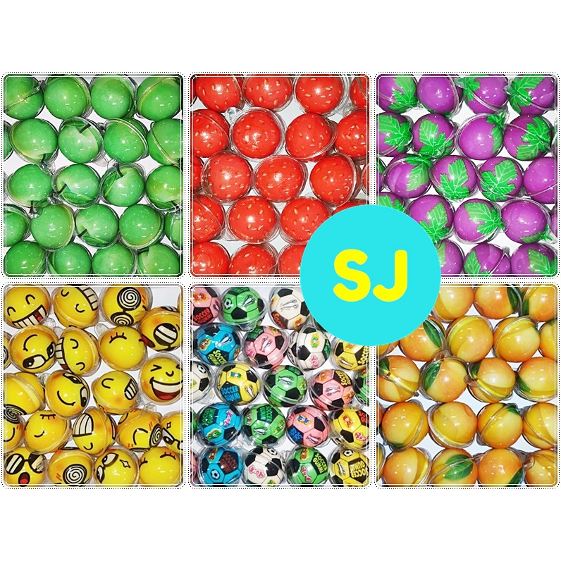 (1 PIECE) 3D Gummy Candy, Apple/ Grape/ Mango/ Strawberry/ Soccer ...