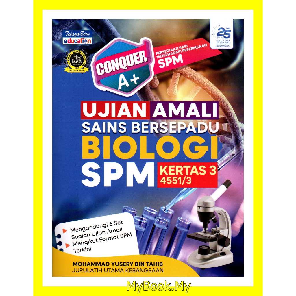 *BARU* MyB Buku Latihan : Ujian Amali Sains Bersepadu Biologi SPM Kertas 3 Tingkatan 4&5 (Telaga ...