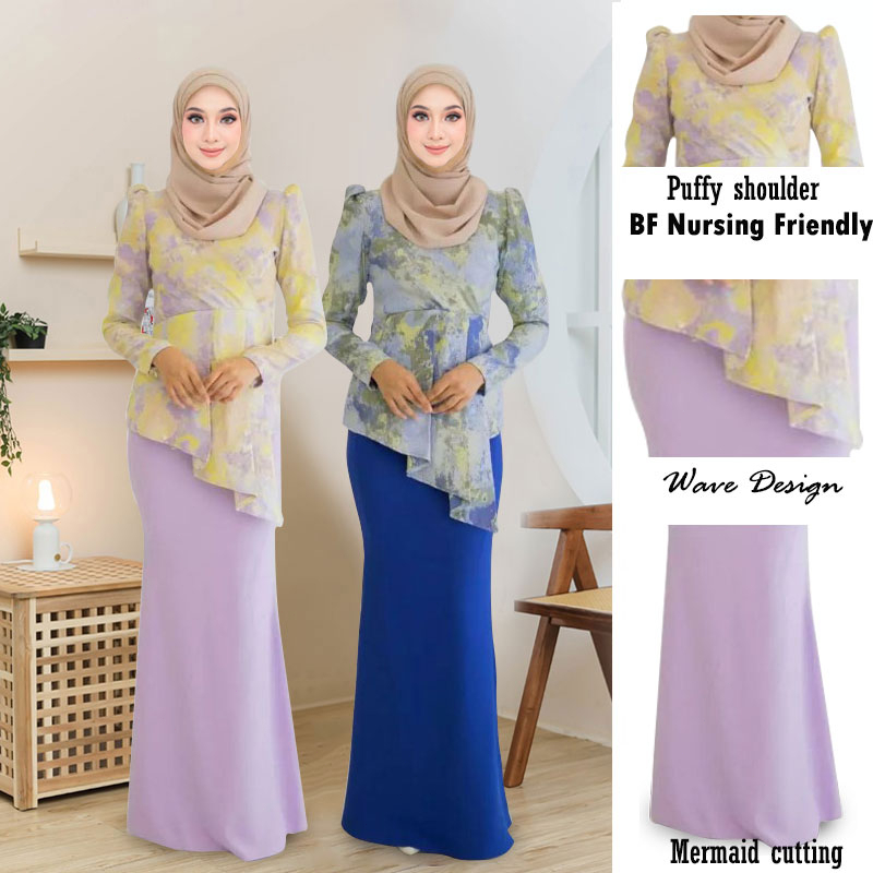 RAYA 2023 MINI KURUNG RIAU KURUNG MODEN raya Kebaya Sesuai untuk Baju ...