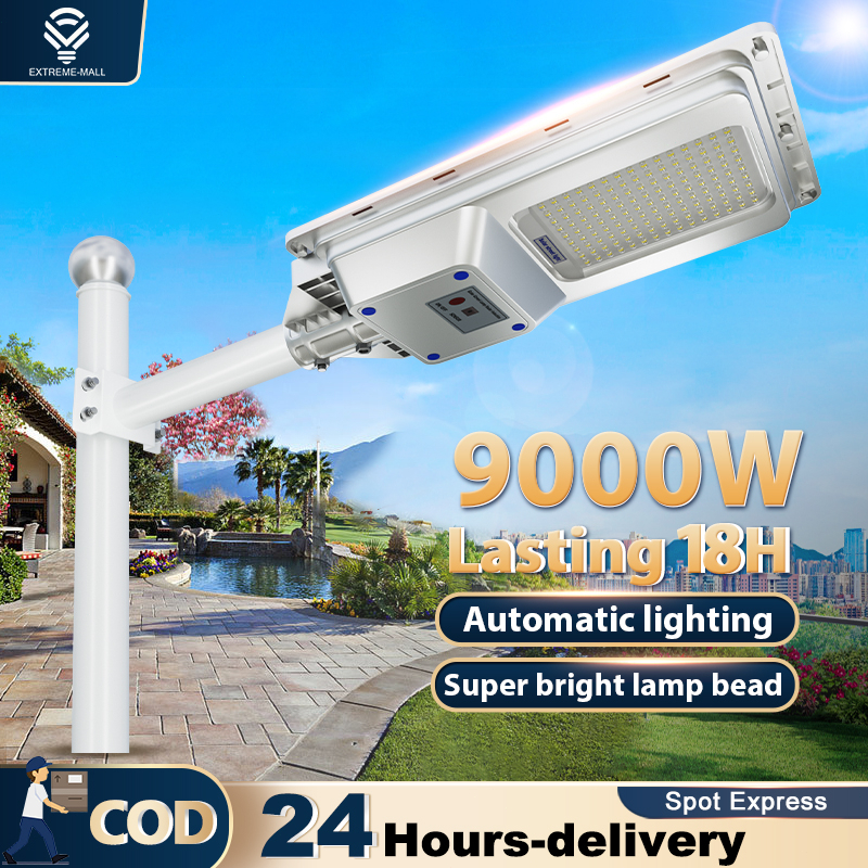 Solar Light Outdoor Lighting 9000W IP67 waterproof solar street lamp ...