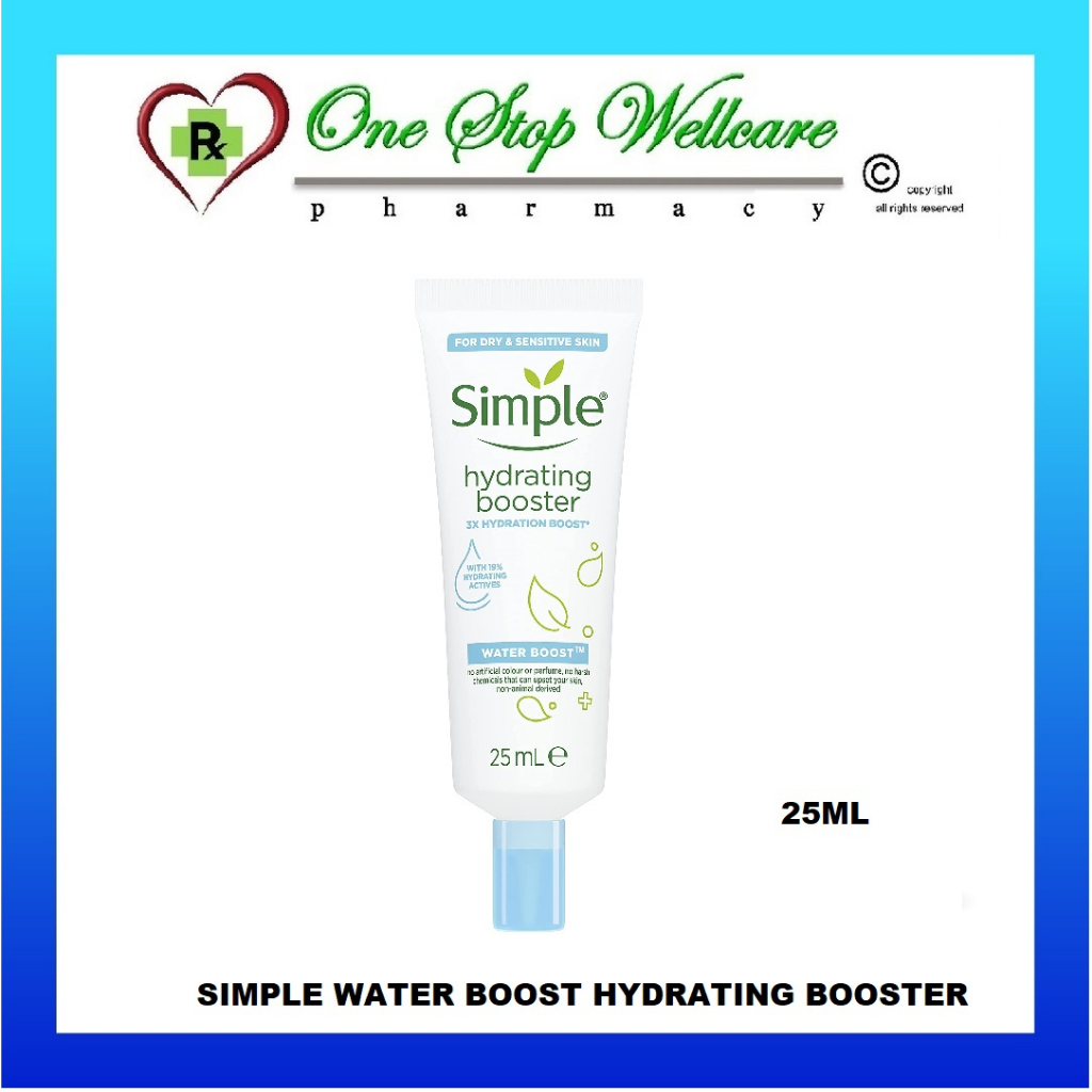 SIMPLE WATER BOOST HYDRATING BOOSTER 25ML (EXP:06/2024) | Shopee Malaysia