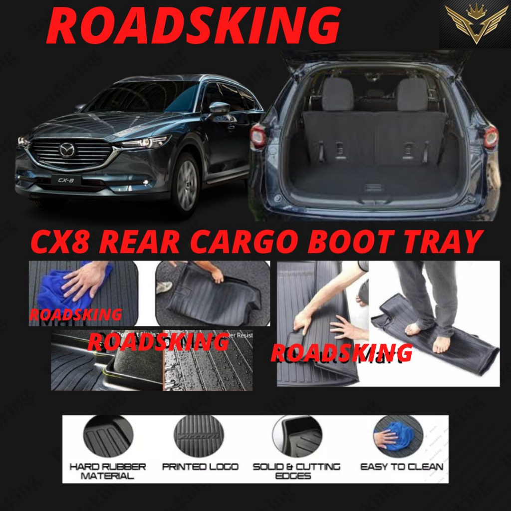 MAZDA CX-8 CX8 REAR CARGO BOOT TRAY CAR ACCESSORIES HIGH QUANLITY ...