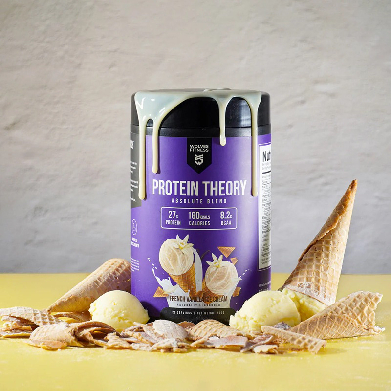 [900G TUB] PROTEIN THEORY - ABSOLUTE BLEND (FRENCH VANILLA ICE CREAM ...
