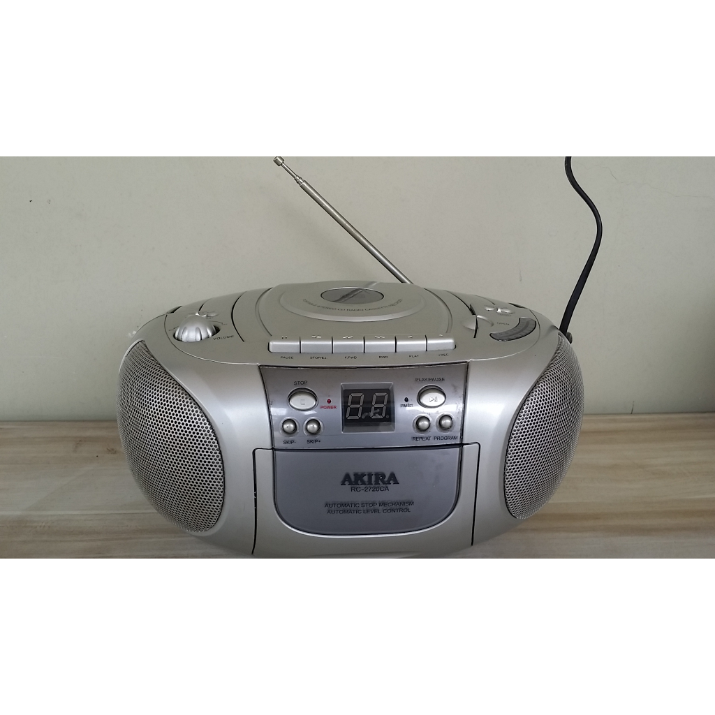Akira Portable CD Audio System (RC-2720CA) (Used) | Shopee Malaysia