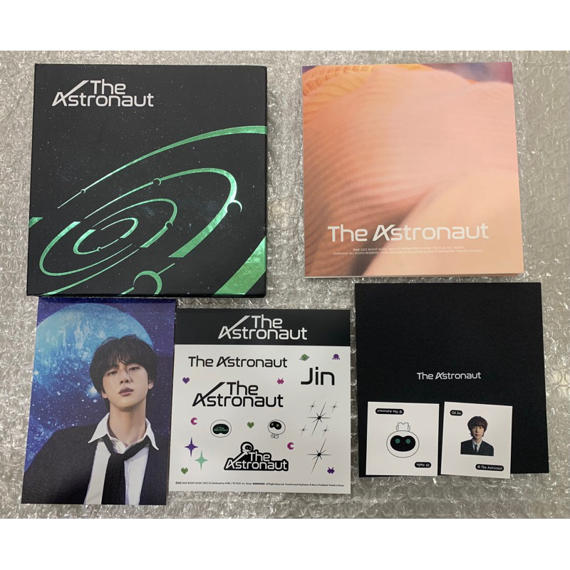 THE ASTRONAUT BTS JIN SOLO SINGLE ALBUM (FULL SET NO PC) | Shopee Malaysia