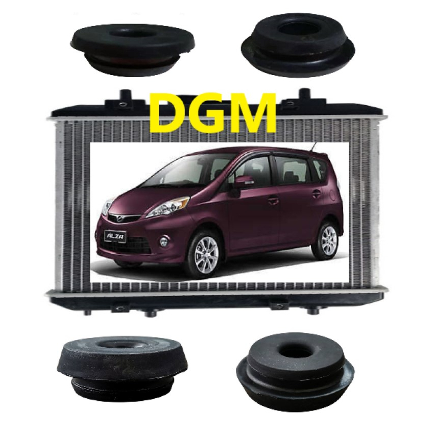100% Original Perodua Alza Radiator Bush Mounting Upper & Lower ...
