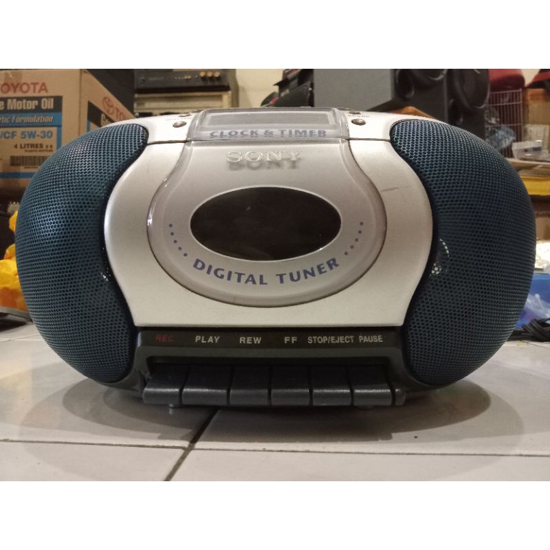 SONY CFD-E55 CD RADIO CASSETTE PLAYER CAN USE | Shopee Malaysia