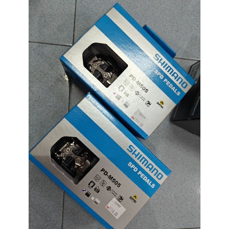 SHIMANO PD M505 PEDAL CLEAT MTB | Shopee Malaysia