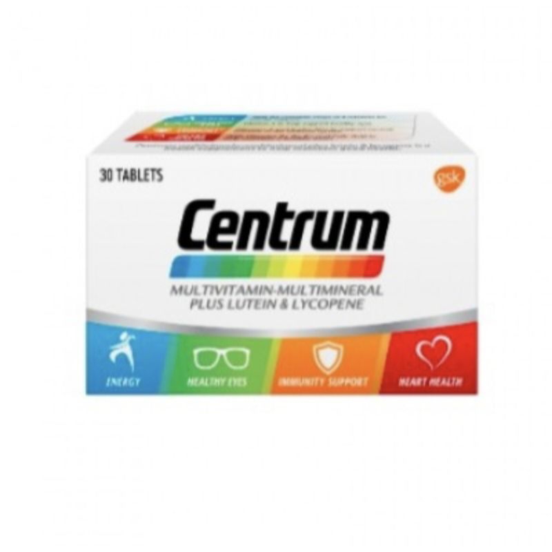 Centrum Multivitamin-Multimineral Plus Lutein Healthy Eyes & Lycopene ...