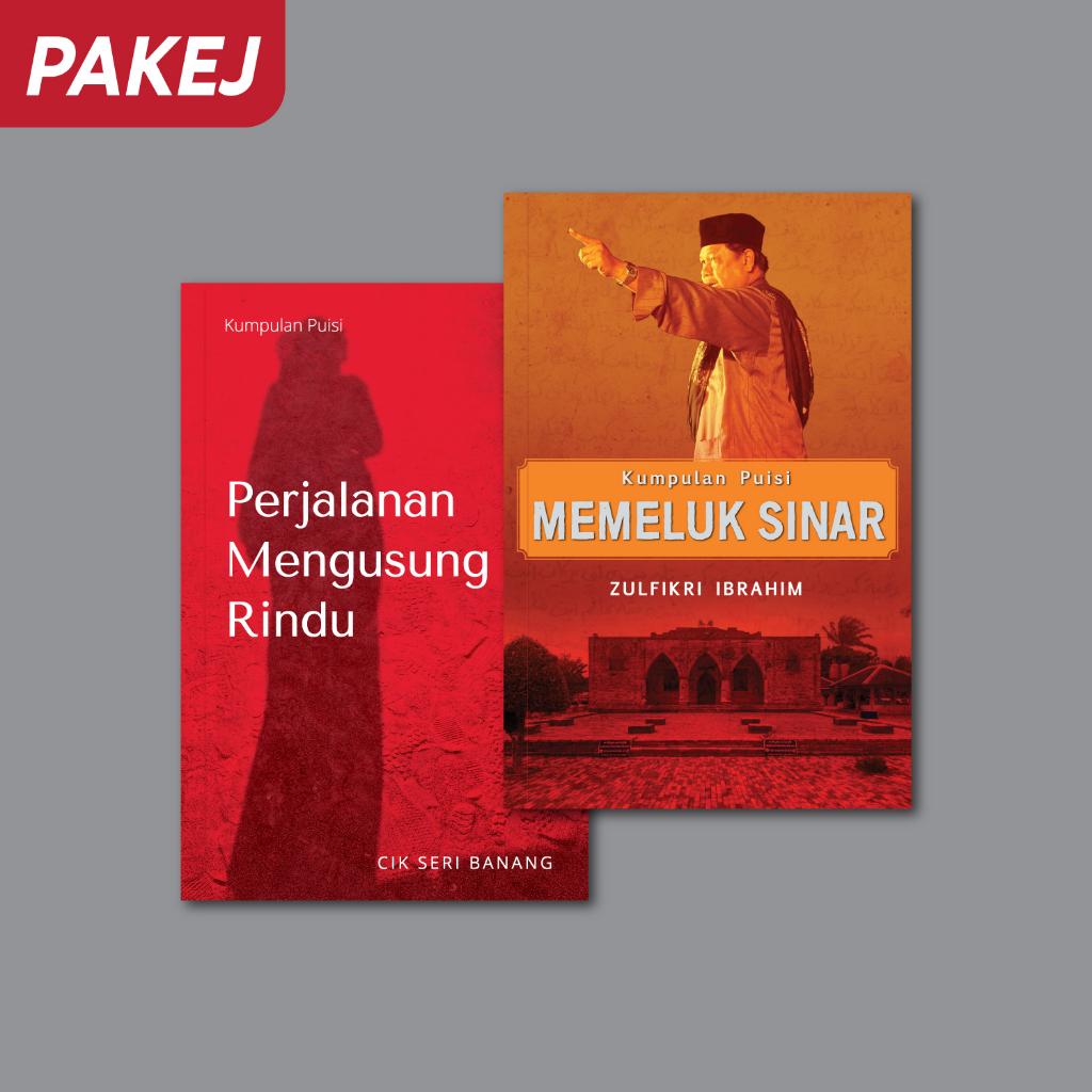 Pakej 2 Buku Kumpulan Puisi: Perjalanan Mengusung Rindu (Cik Seri ...