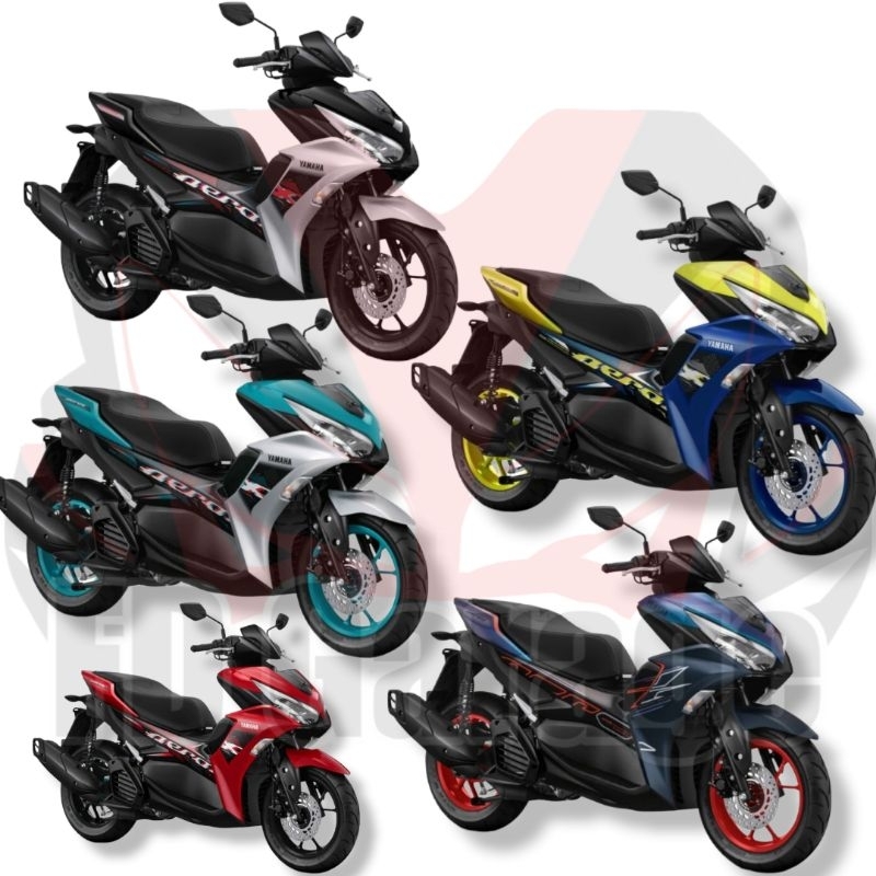 COVER SET YAMAHA AEROX 155 V2 INDONESIA 2023 | Shopee Malaysia