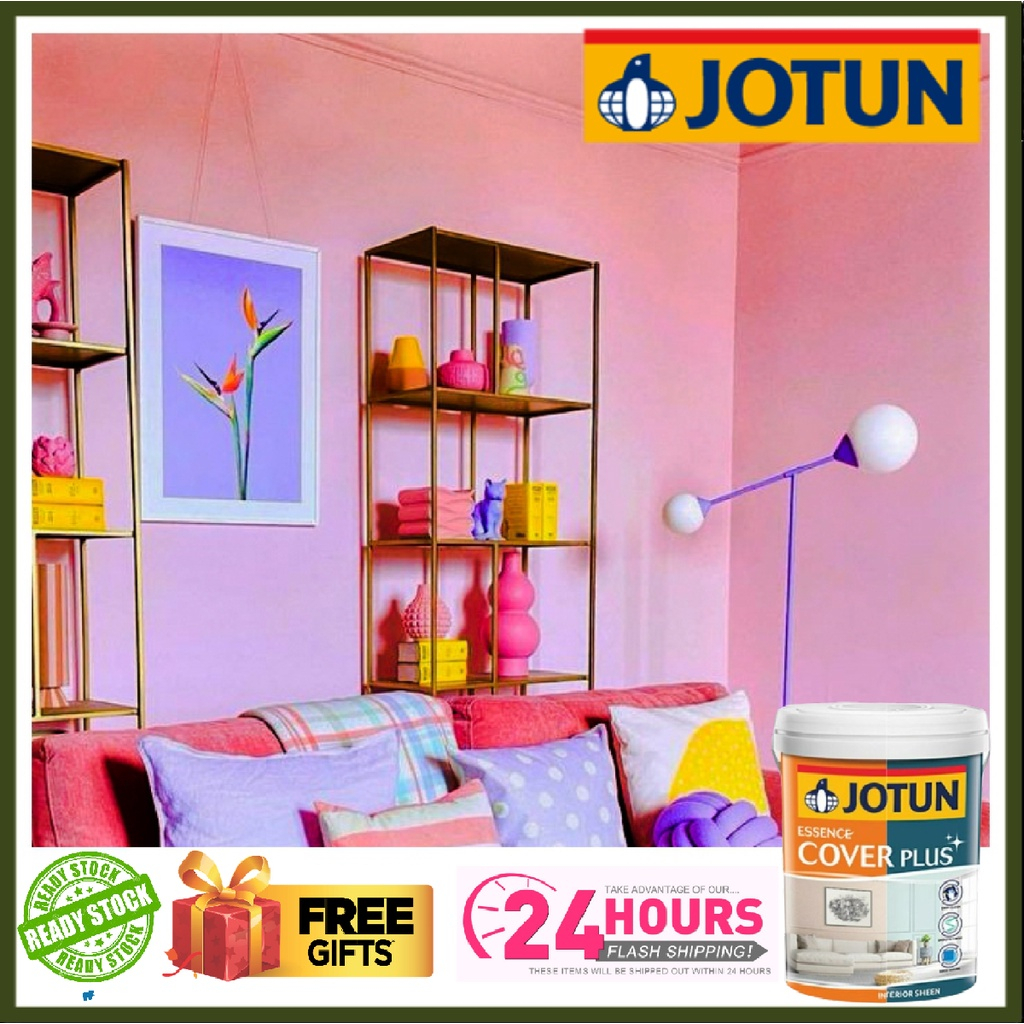 JOTUN 15L 3243 BERMUDA PINK ESSENCE COVER PLUS SHEEN & MATT/INTERIOR ...