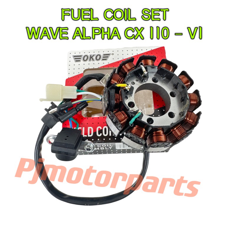 WAVE ALPHA CX110 CX 110 V1 OLD MODEL (ORIGINAL OKO) (1 SET) MAGNET FUEL ...