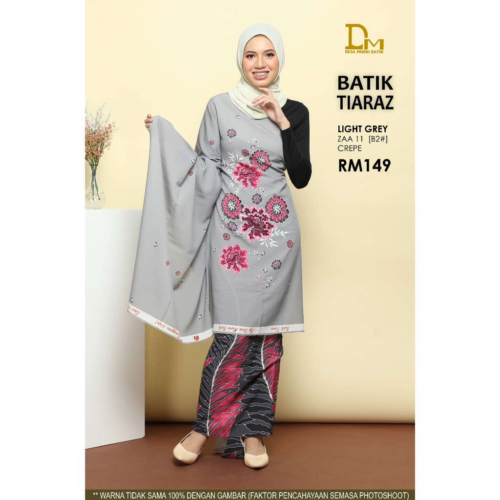 DESA MURNI BATIK - BATIK TIARAZ (ZAA) 🔥🔥🔥 | Shopee Malaysia