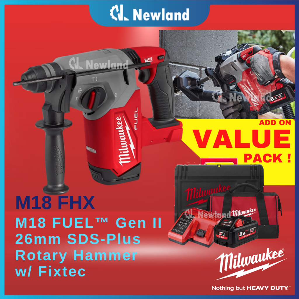 Milwaukee M18 Mega Combo / M18 FPD3 / M18 FID3 / Milwaukee Rotary ...