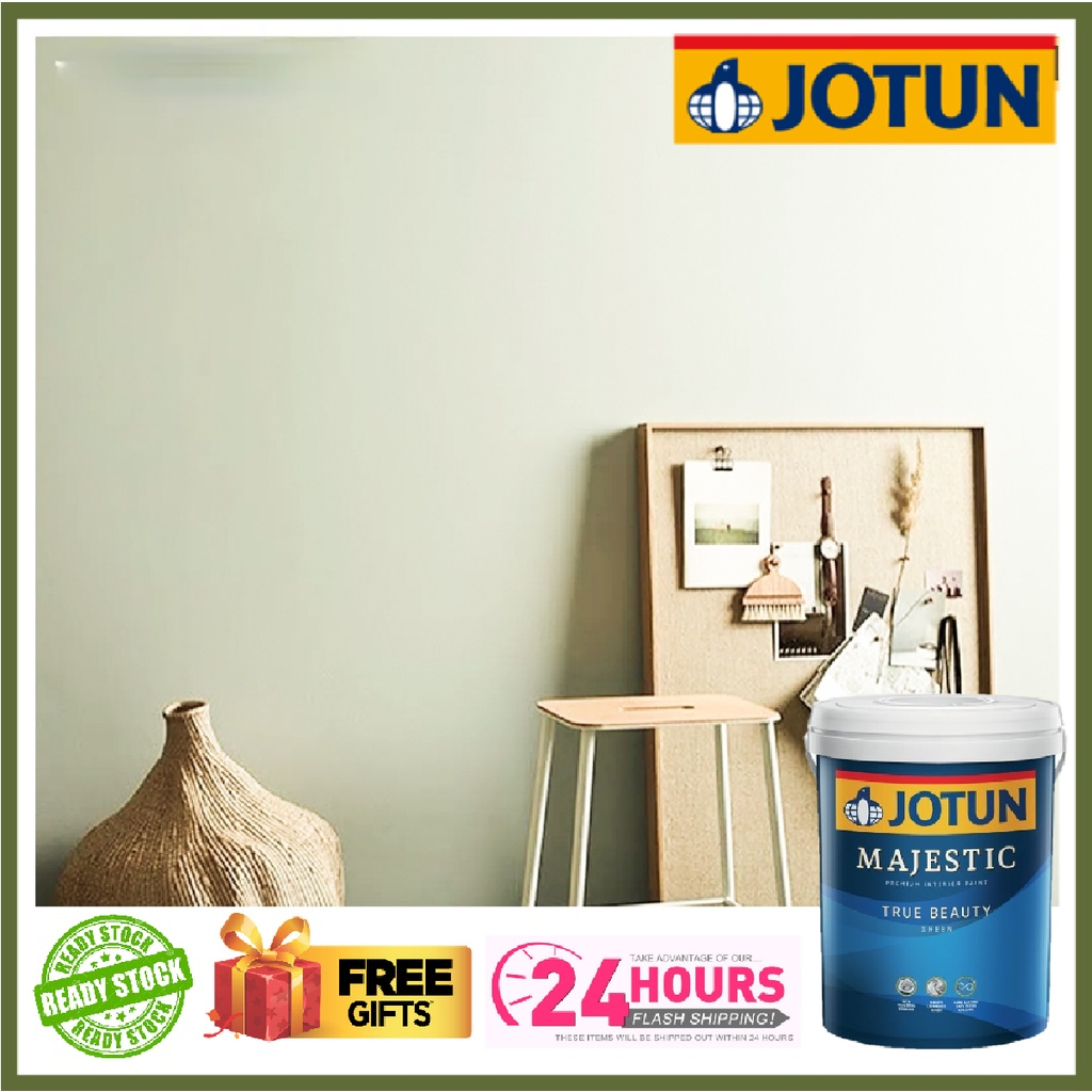 JOTUN 15L 7385 HILLSIDE Majestic True Beauty Sheen /Cat Dalam Kilat/Cat ...