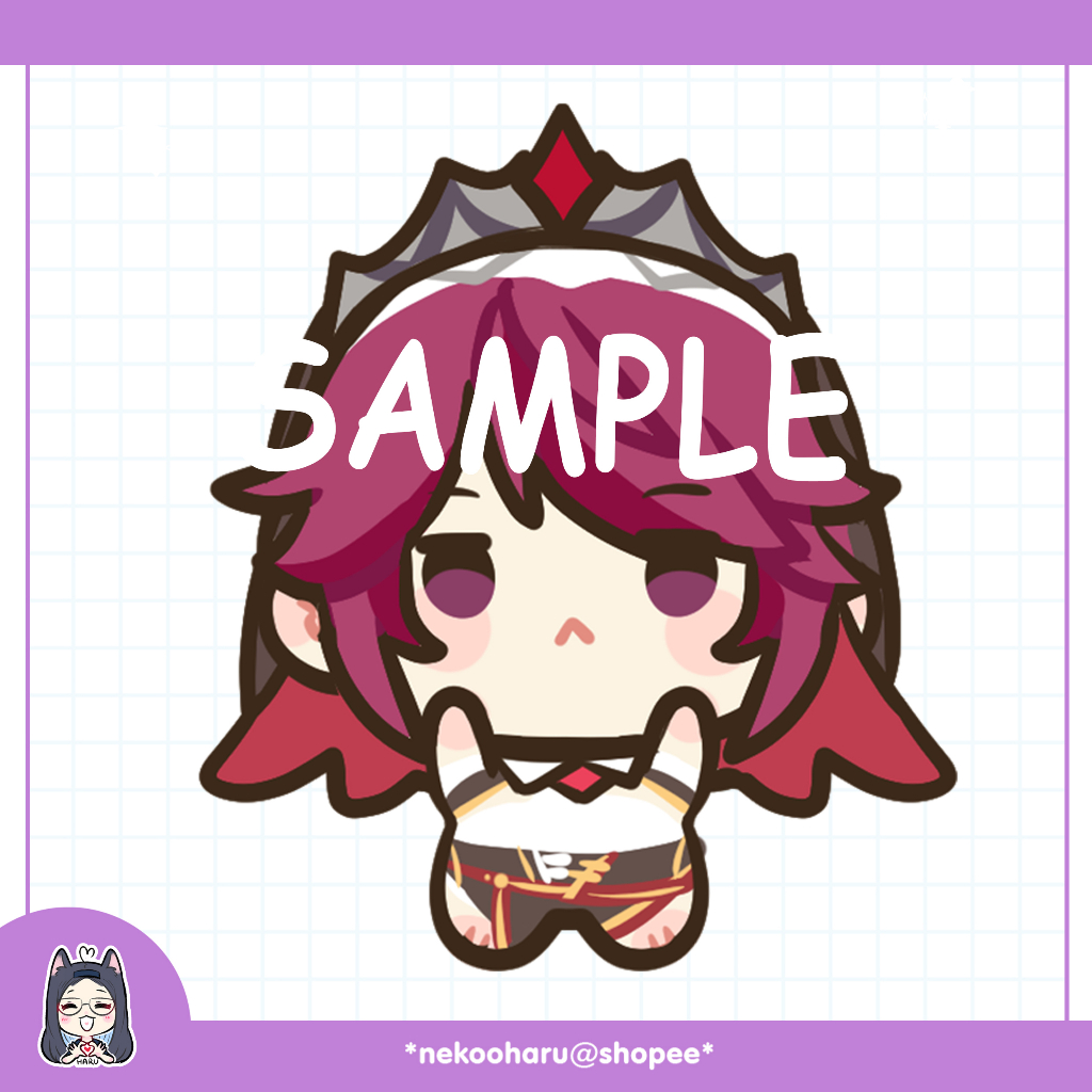 [Ready Stock] Genshin Impact Chibi Stickers | Shopee Malaysia