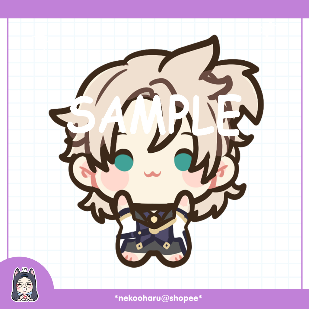 [Ready Stock] Genshin Impact Chibi Stickers | Shopee Malaysia