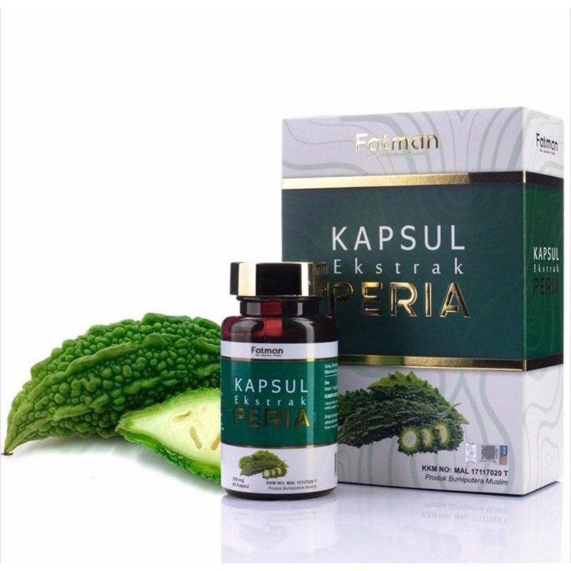 [SALES] Fatman Kapsul Ekstrak Peria Katak (80 Capsules) | Shopee Malaysia