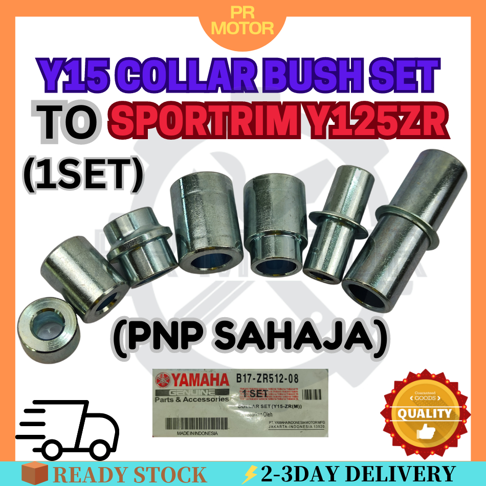 1SET COLLAR BUSH YAMAHA Y15ZR TO SPORTRIM 125ZR PLUG AND PLAY bush pnp ...