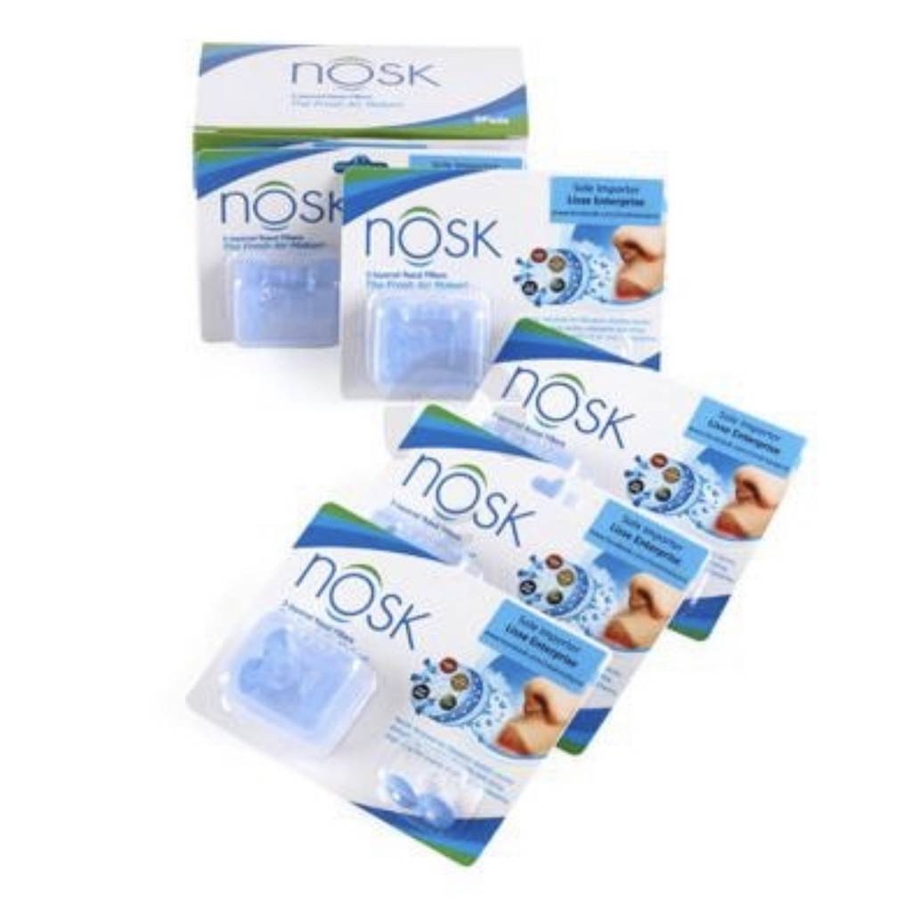 NOSK Nasal Filter 2pcsX5 (BUY 4FREE 1) | Shopee Malaysia