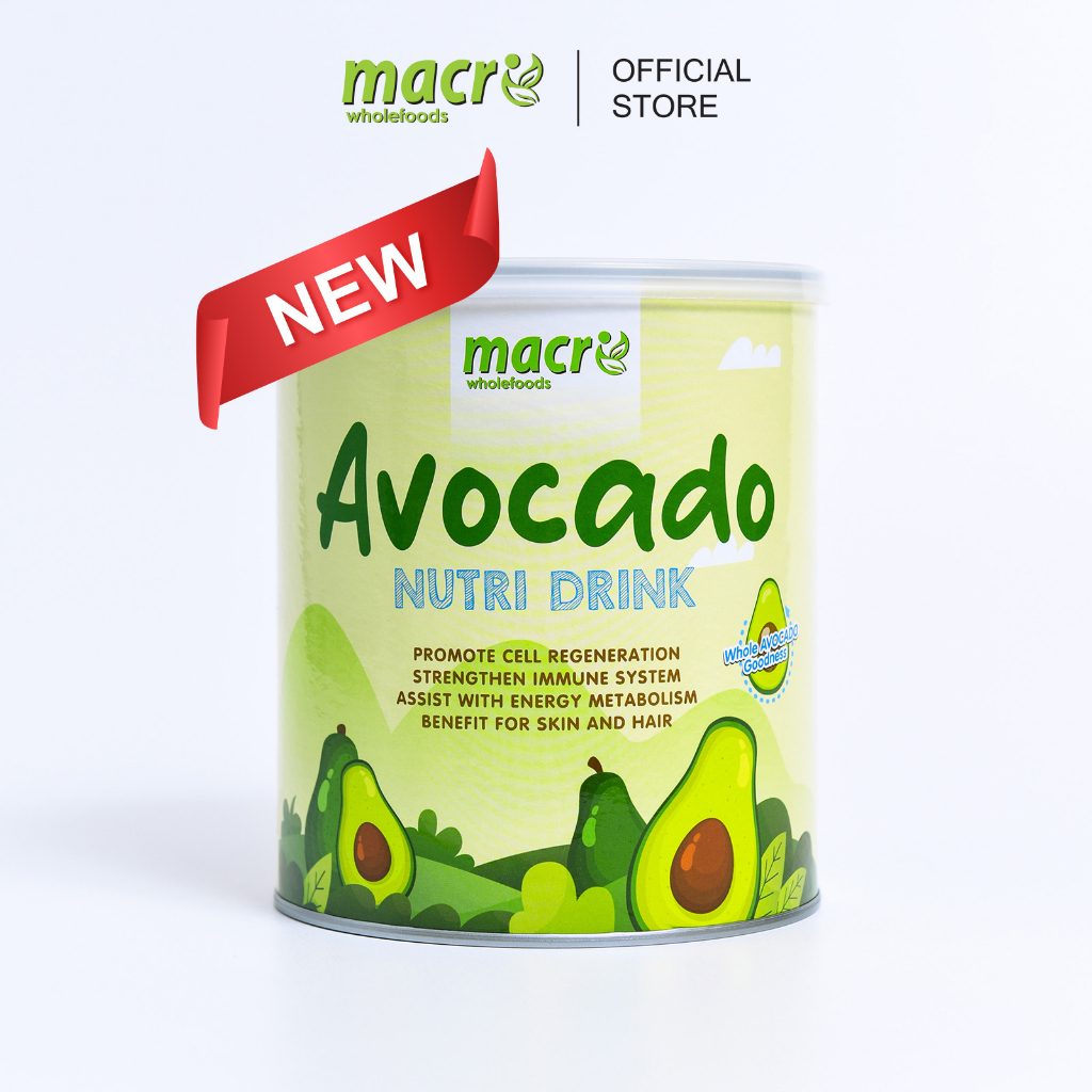 Macro Wholefoods Avocado Nutri Drink Powder (600g) | Shopee Malaysia