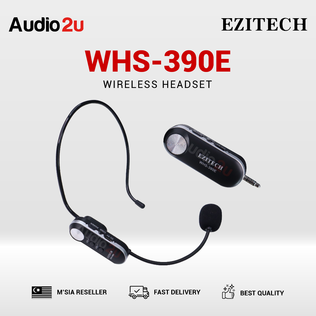 Ezitech WHS-390E Headset Wireless Microphone | Shopee Malaysia