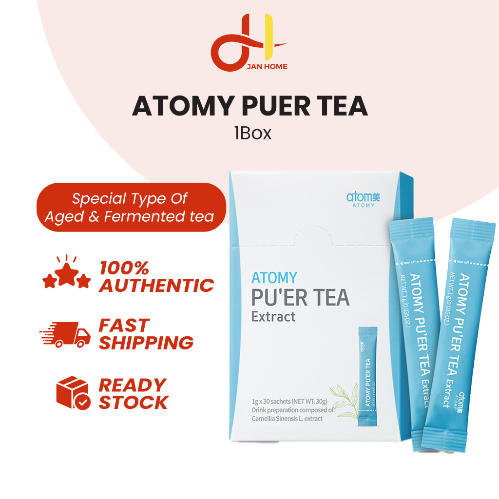 Atomy Puer Tea 1box (30 sachets) Chinese Tea Health Tea Teh Cina 普洱茶 ...