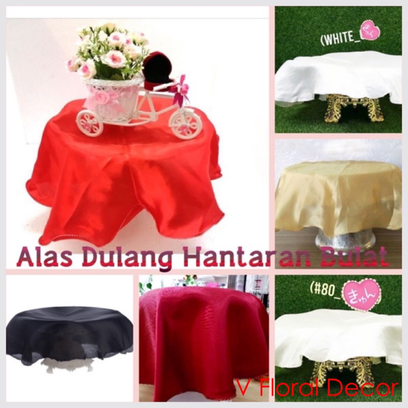 Kain Dulang/Lapik Dulang/Alas Dulang/Alas Dulang Hantaran/Kain Satin ...