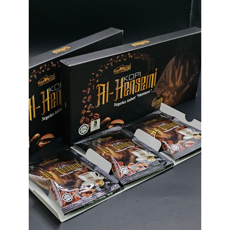 Kopi Al Hensemi Tuan Hutan Minuman Herba Tongkat Ali | Shopee Malaysia