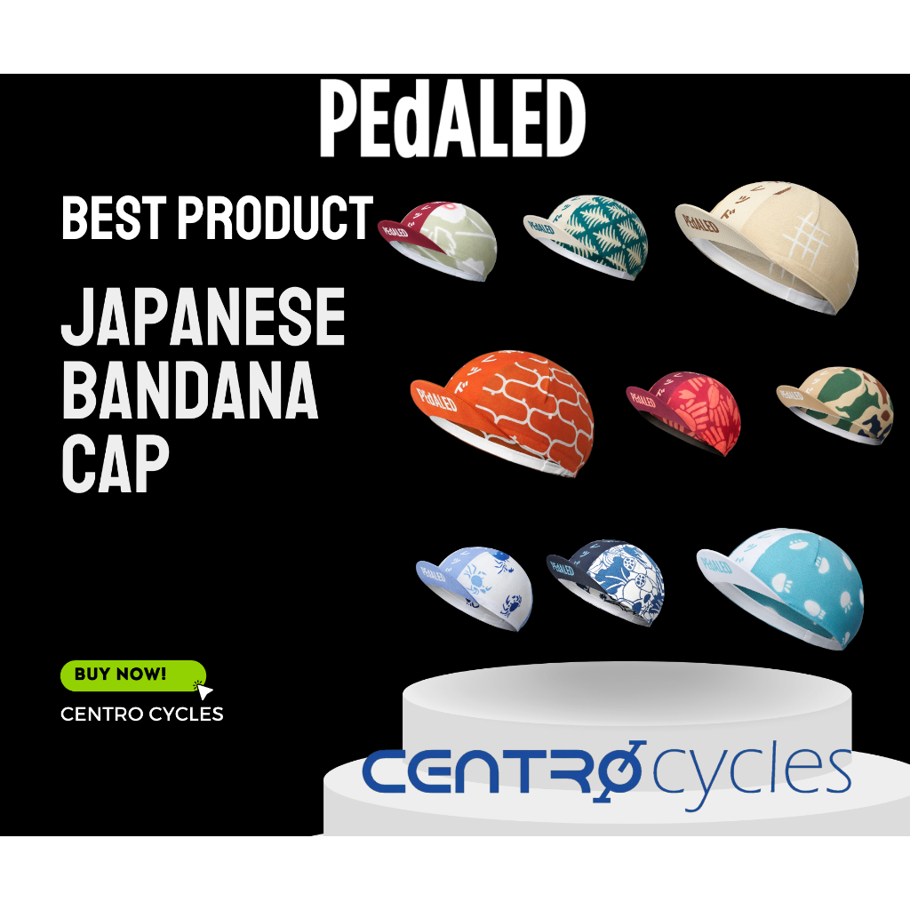 Topi Bandana Jepun | Japanese Bandana Cap - PEdALED (buatan ITALI ...