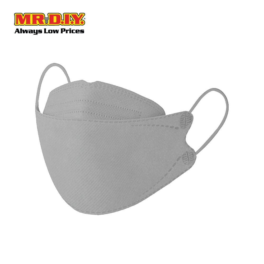 MR.DIY 4-Ply KF94/KN95 Face Mask - Grey (110 Pcs) | Shopee Malaysia
