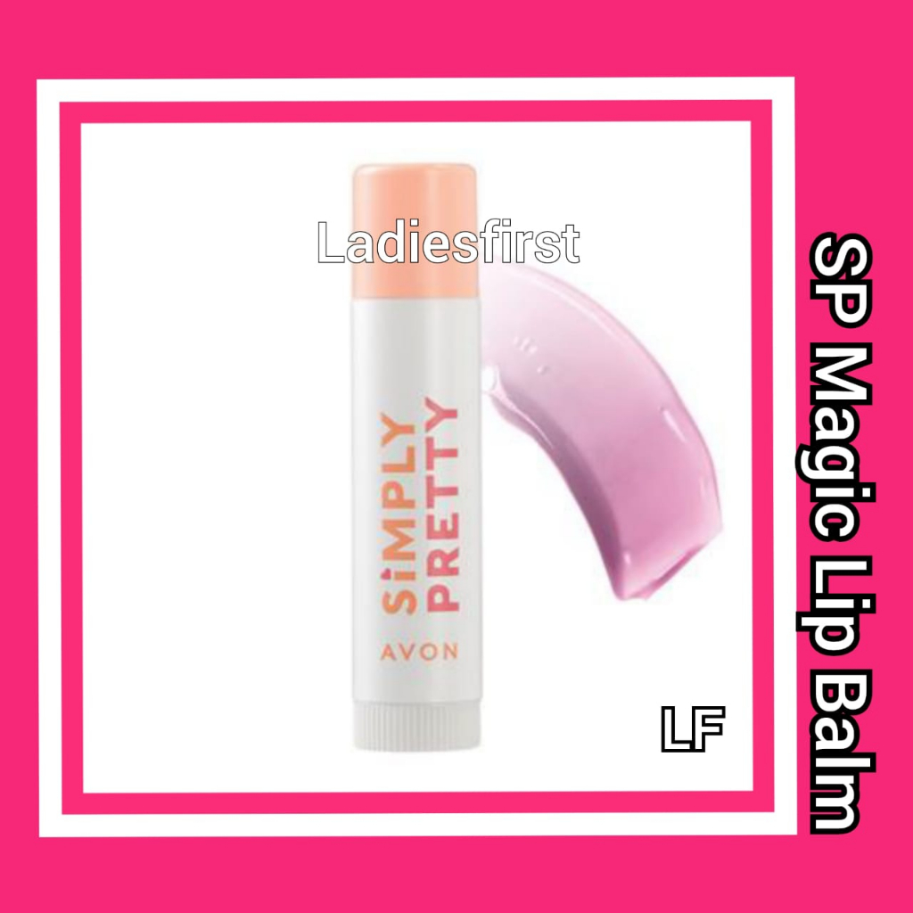 AVON SIMPLY PRETTY MAGIC LIP BALM(LADIESFIRST)(AVON 100% ORIGINAL) | Shopee Malaysia