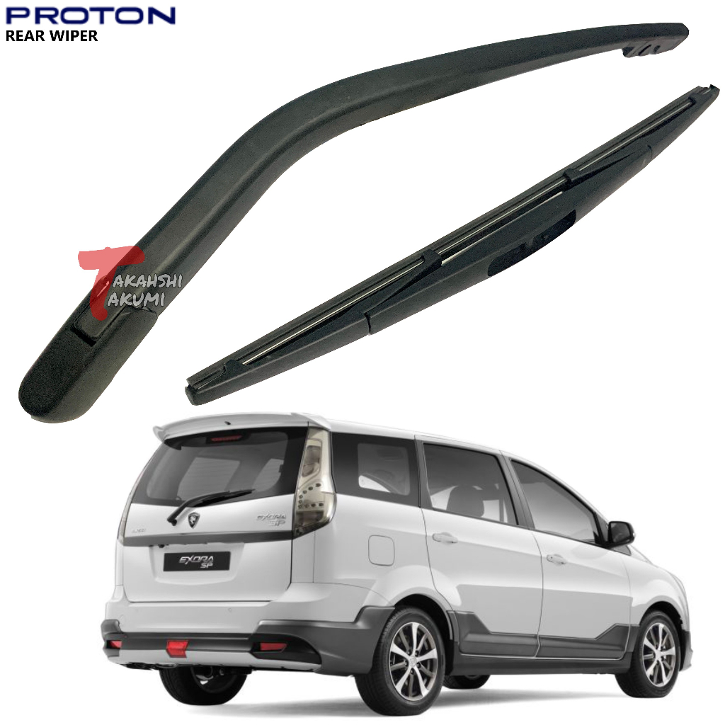 Proton Exora Bold R3 Black Edition (2009) Rear Wiper Arm With Blade Set ...
