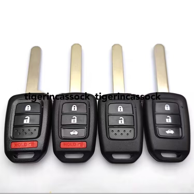Honda updating straight Remote Key Case Casing 2 / 3 Button for ...