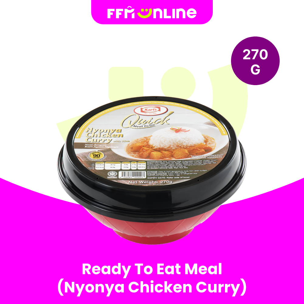 Kart's Nyonya Chicken Curry With Rice (270g) | Shopee Malaysia