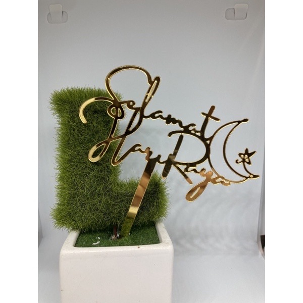 [CAKE TOPPER] SELAMAT HARI RAYA AIDILFITRI 2023 CAKE TOPPER CAKE ...
