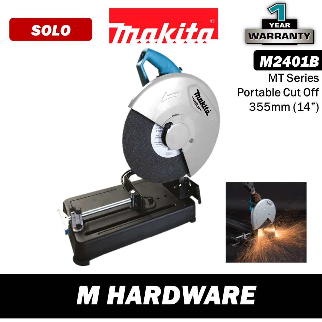Makita M2401 M2401B Portable Cut-Off 355 mm (14") [ MT Series ...