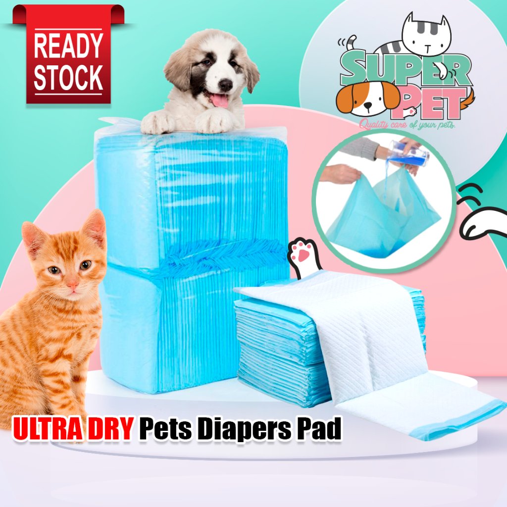 Pet Training Pad 1 PACK Disposable Underpads for Cat Dog Wee Wee Pads ...