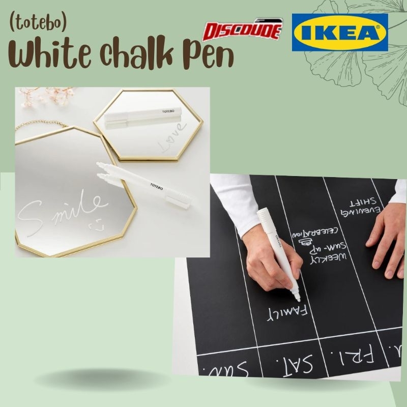 Blackboard chalk white pen kapur papan hitam marker putih white ...