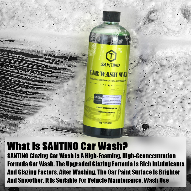 CAR Detailer (Nano Car Shampoo 650ml) Wash & Wax in 1 Step Car Wash Car ...