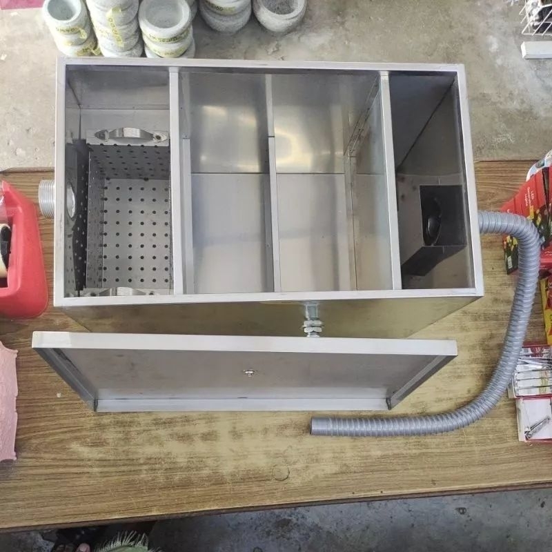 Zirafah Stainless Steel Grease Trap Interceptor Perangkap Minyak/kedai ...