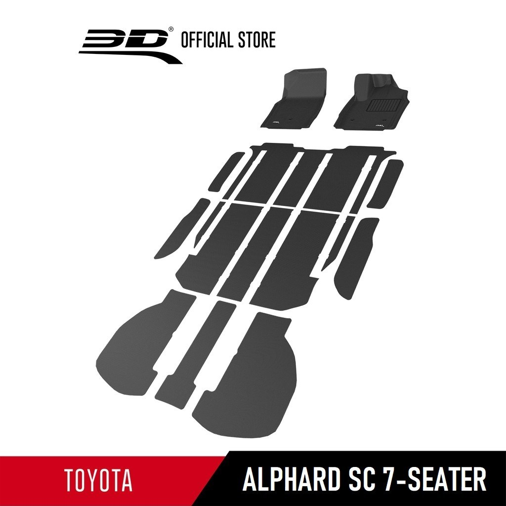 3D KAGU Car Mat Toyota Alphard SC AH30 (2015 - 2023) | Shopee Malaysia