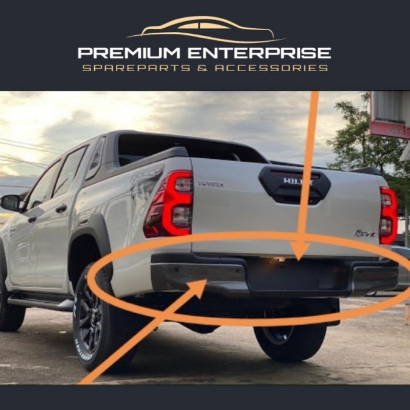【READY STOCK】TOYOTA HILUX 2004 - 2014 / 2015 YEAR REAR BUMPER STAND ...