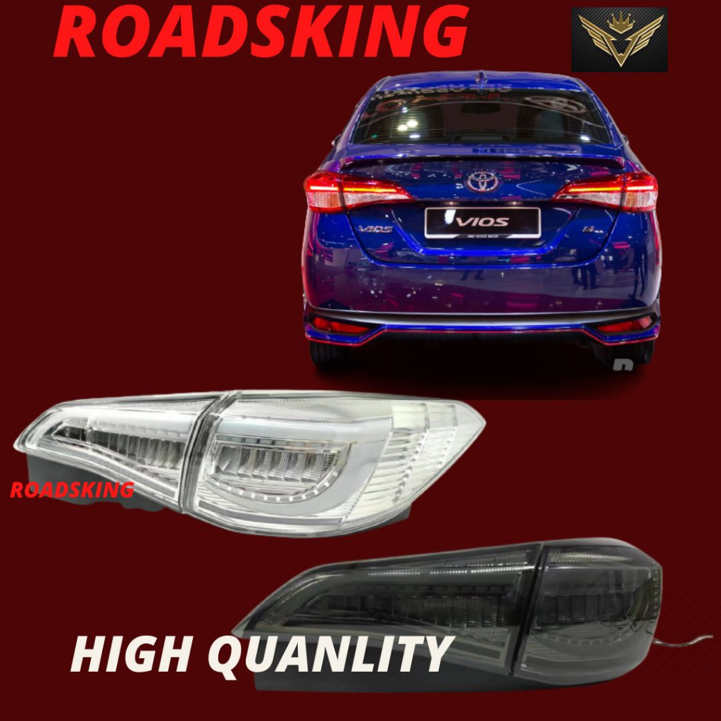 TOYOTA VIOS NCP151 2019 - 2022 DRAGON SCALE TAIL LAMP LIGHT ALBINO ...