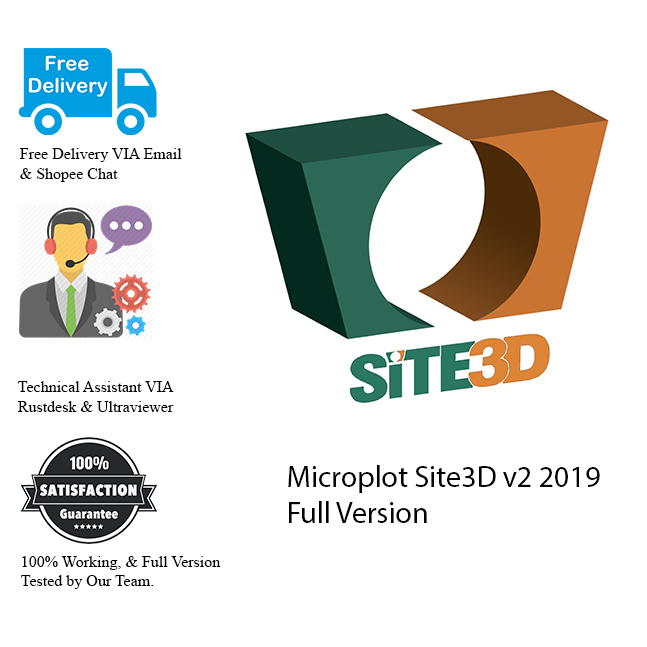 Microplot Site3D v2 2019 Full Version | Shopee Malaysia