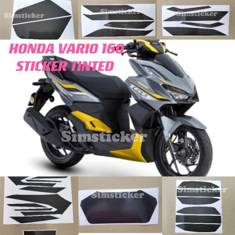 HONDA VARIO 160 (7 IN 1) STICKER TINTED | Shopee Malaysia