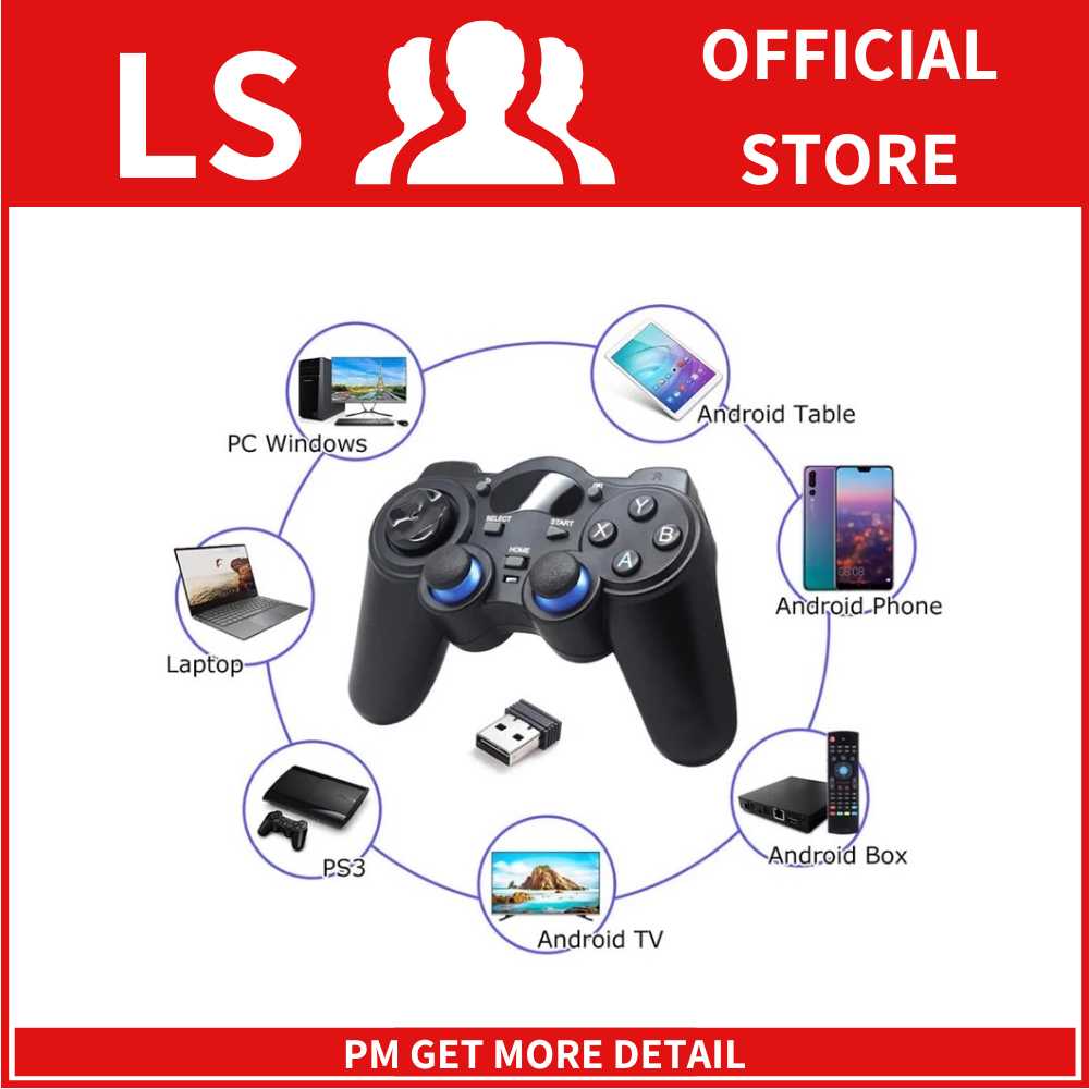 Gaming Console Joystick Gamepad 2.4G Wireless Game Controller Fit For ...